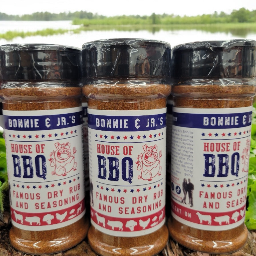 Bonnie & Jr's Dry Rub – “Bonnie & Jr’s House of BBQ Sauce & Dry Rub”